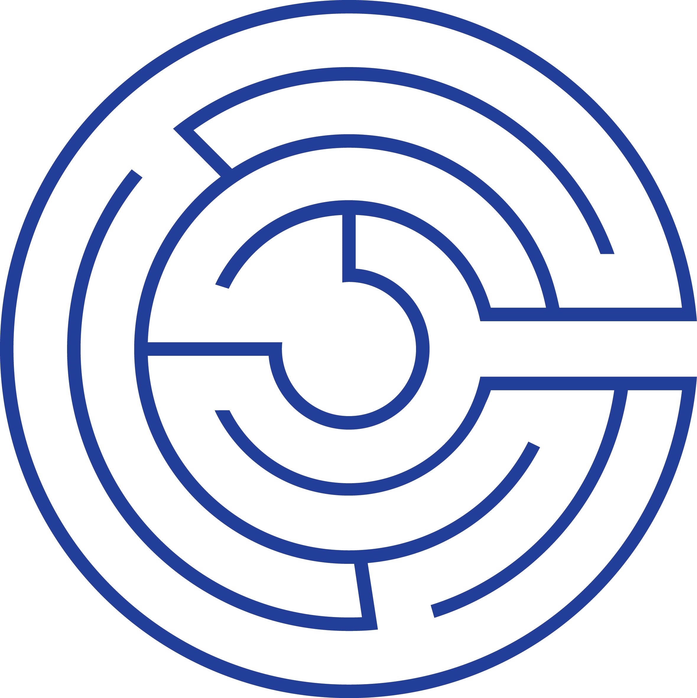 Thermoplastic Circular Maze 3m - RoadCraft Safety Products UK