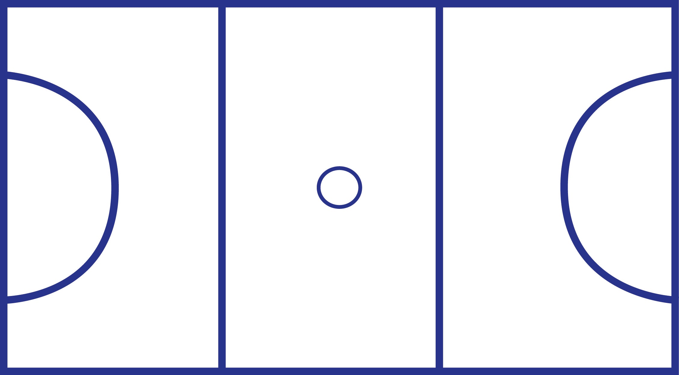 Thermoplastic Netball Court 30.5x15.25m - RoadCraft Safety Products UK