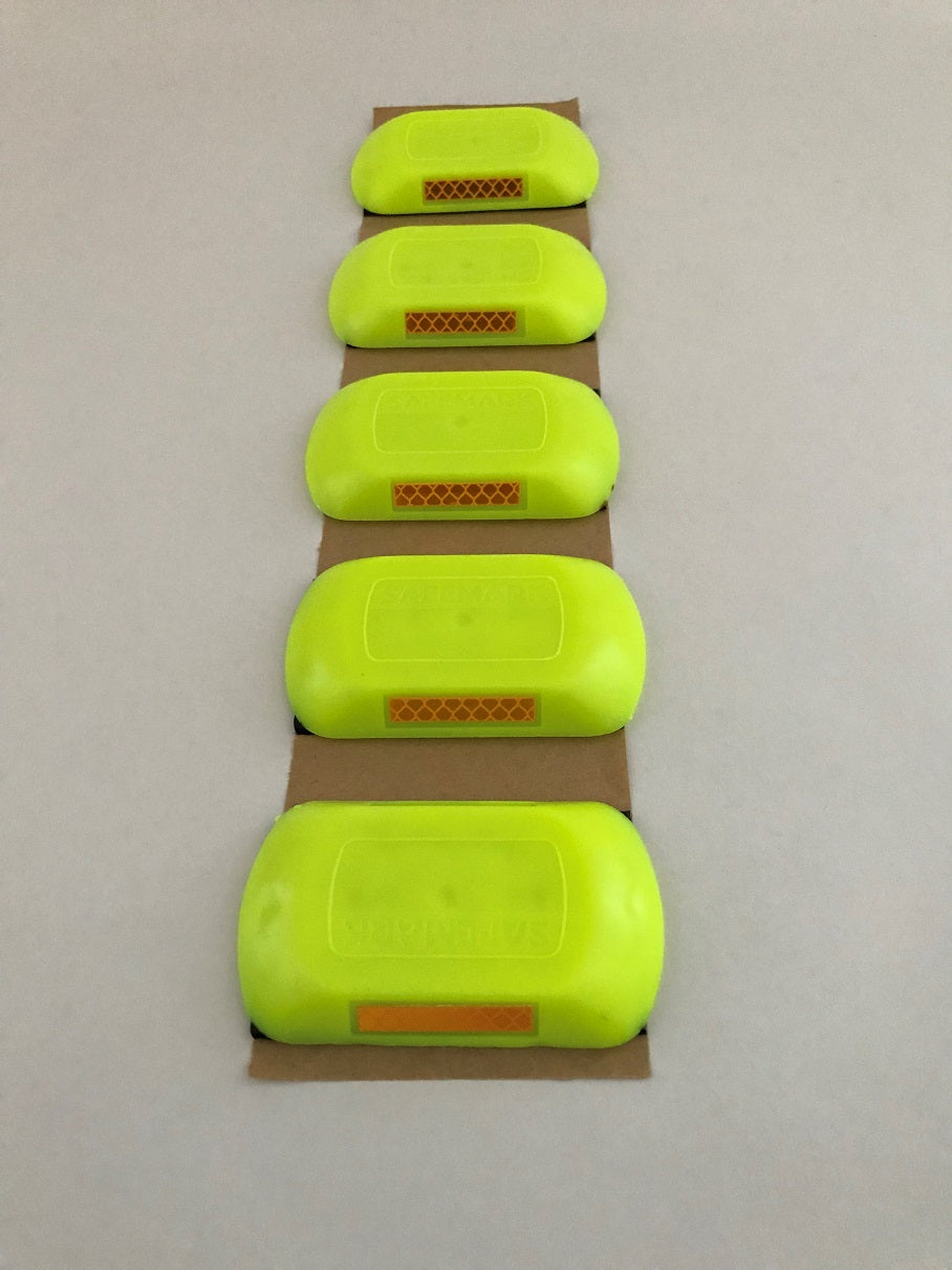 Safemark Self Adhesive Stud 1 Way Reflective Amber Blank - RoadCraft ...